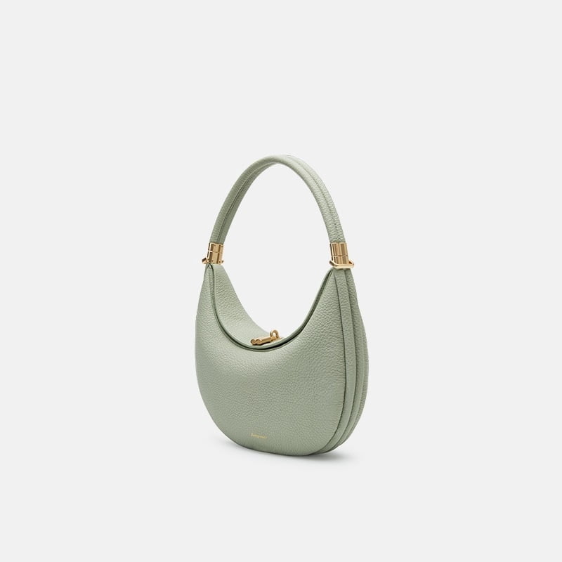 Song Mont Genuine Leather Crescent Moon Bag - Designer Shoulder Bag for ...