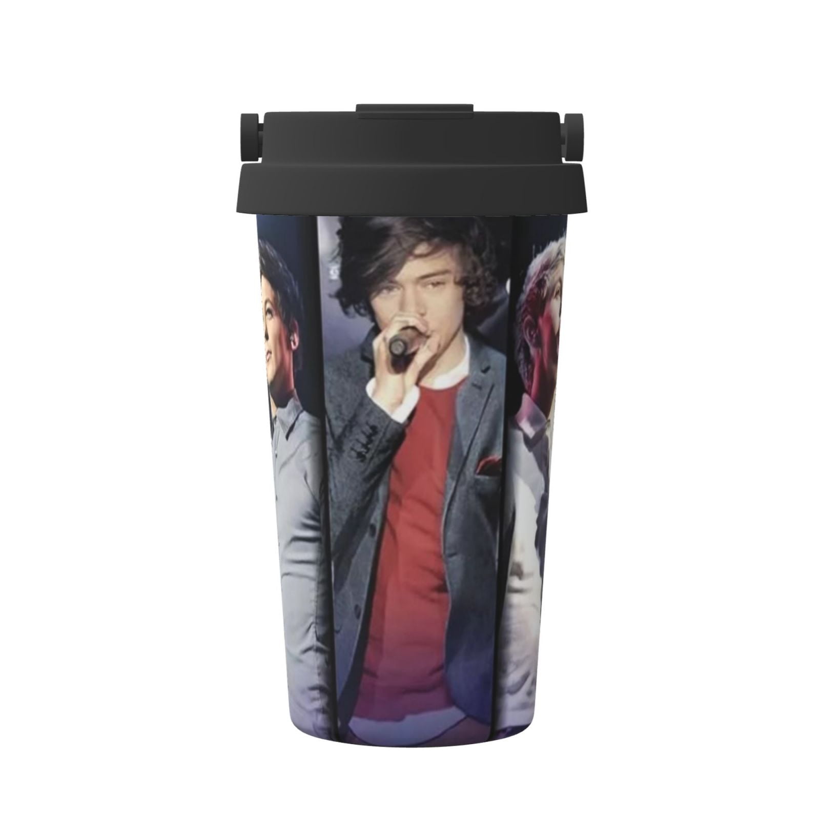 Song One Direction Insulated Coffee Mug Portable Thermos Cup Stainless ...