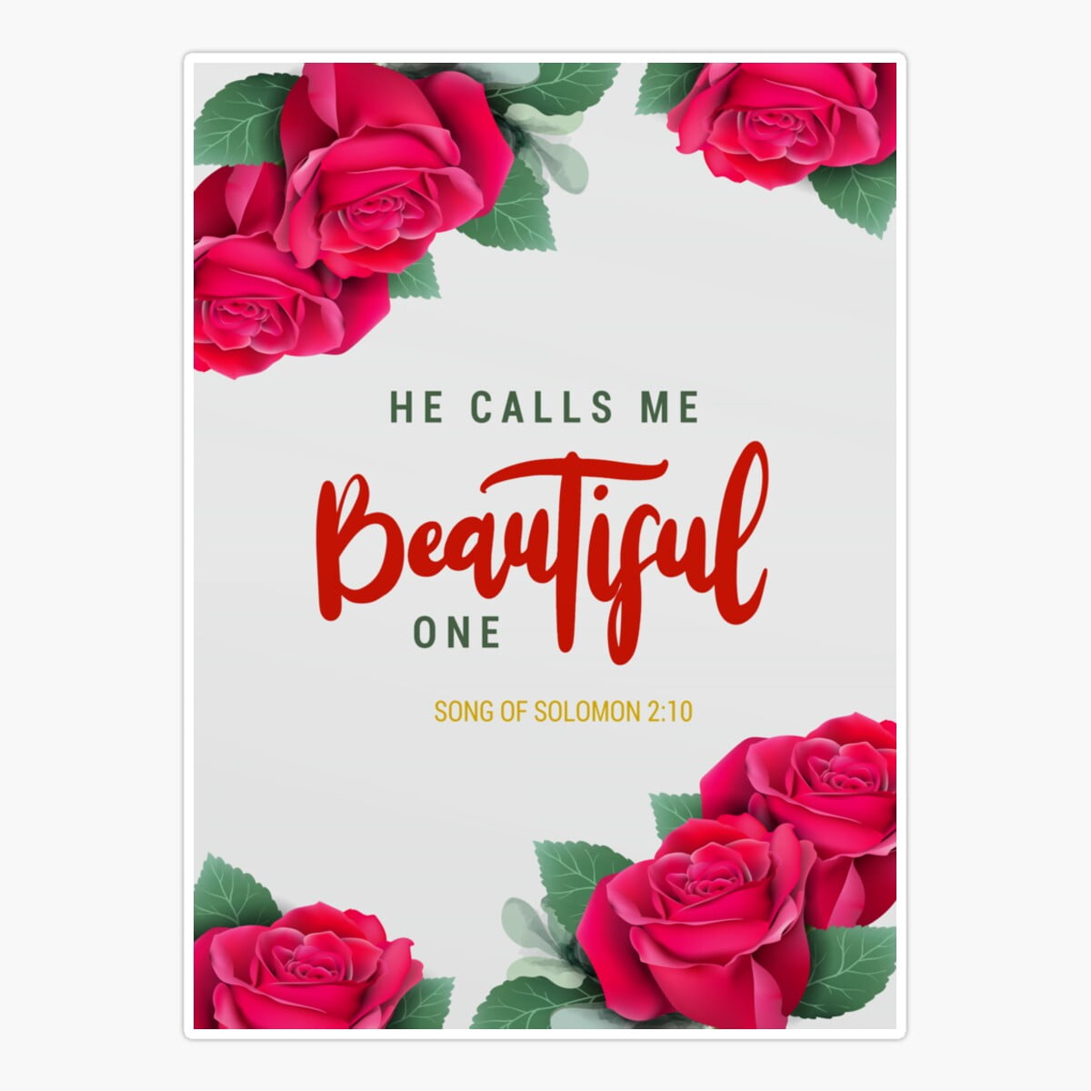 Song oSolomon 210 Sticker - Walmart.com