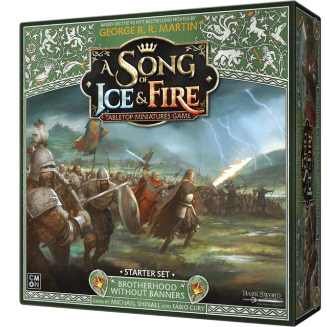 Song of Ice & Fire: Brotherhood Without Banners Starter Set for Ages 14 and up, from Asmodee ...