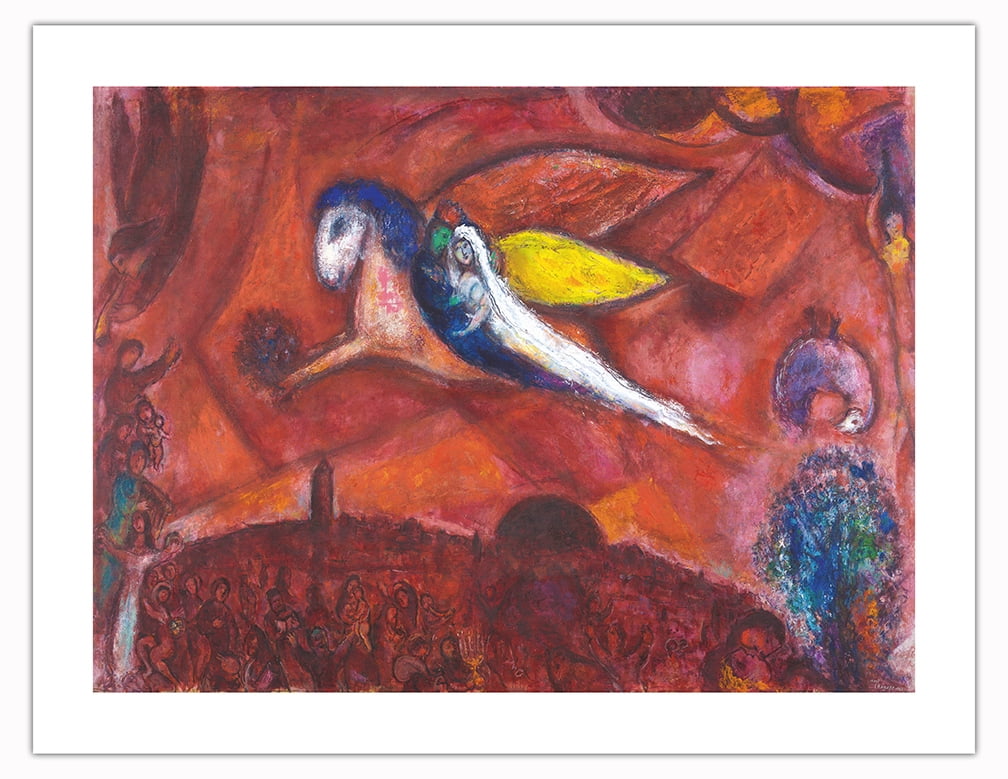 Song of Songs IV - From an Original Color Painting by Marc Chagall c ...