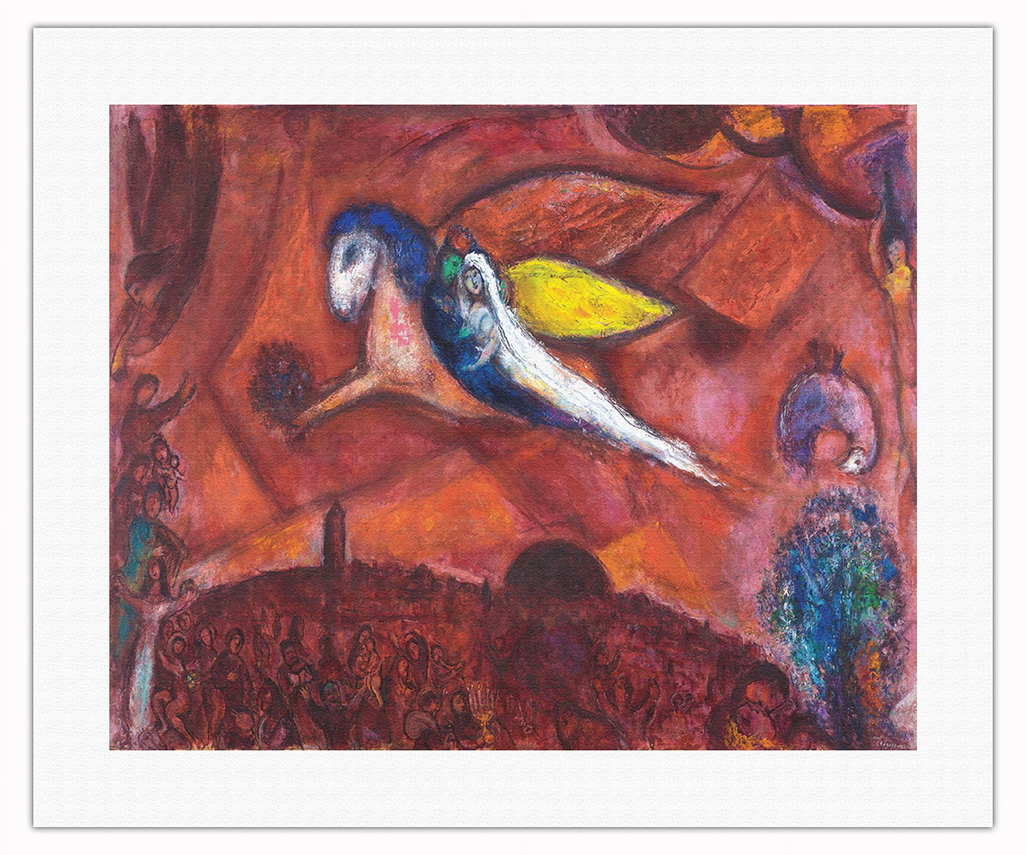 Song of Songs IV - From an Original Color Painting by Marc Chagall c ...
