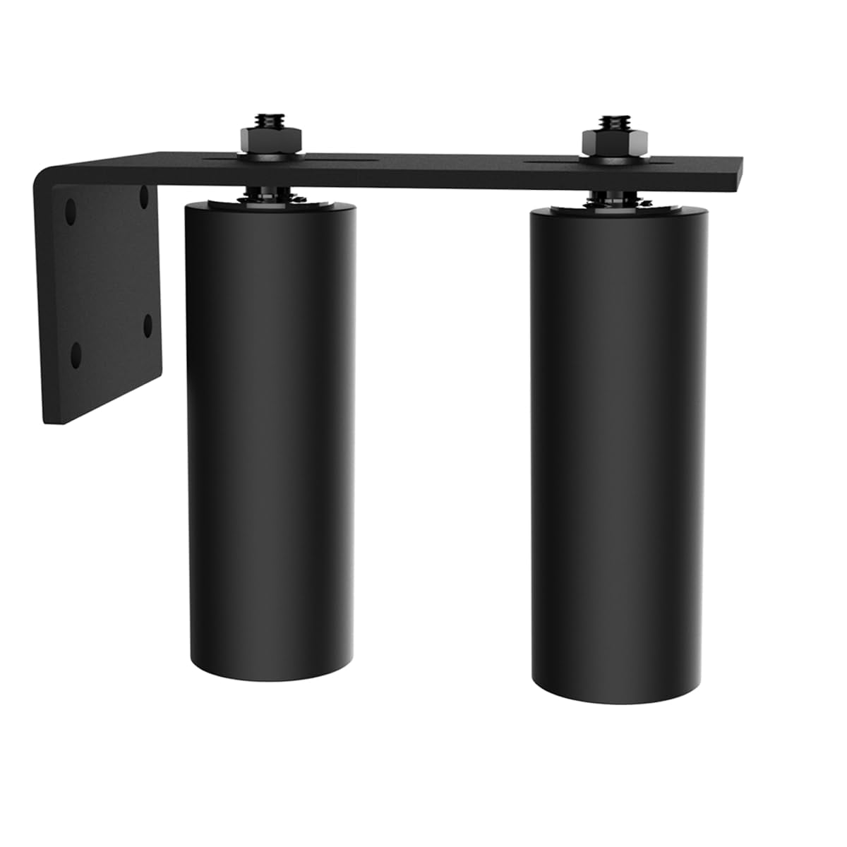 SongYung 6" Gate Roller Guide with L-Bracket, Universal Adjustable Gate ...