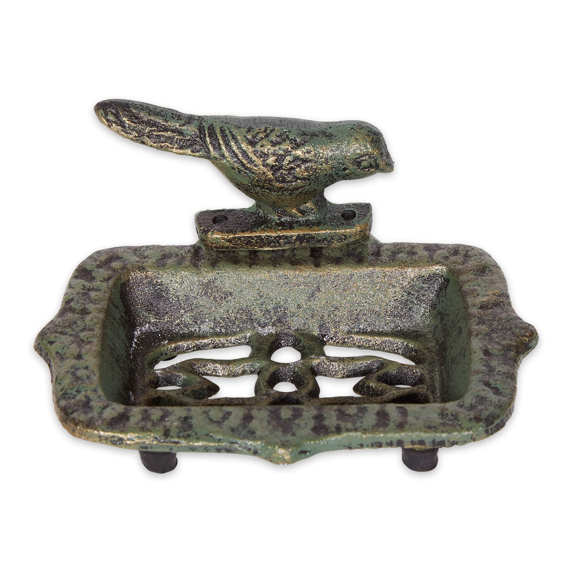 Songbird Cast Iron Soap Dish 5.62L x 4.33W x 2.95H - Walmart.com
