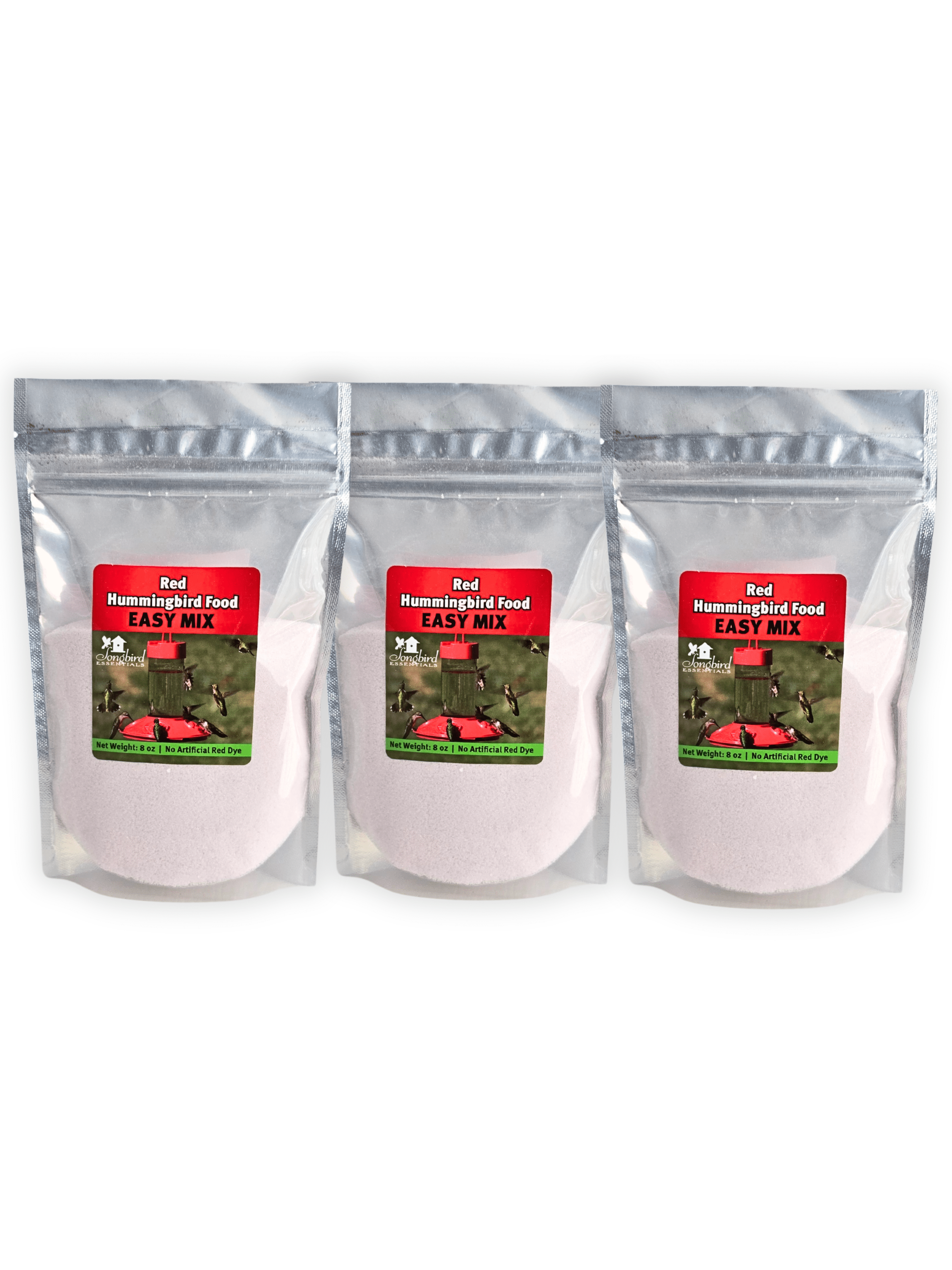 Songbird Essentials Red Hummingbird Nectar Mix 8 oz Pack of 3 - Walmart.com