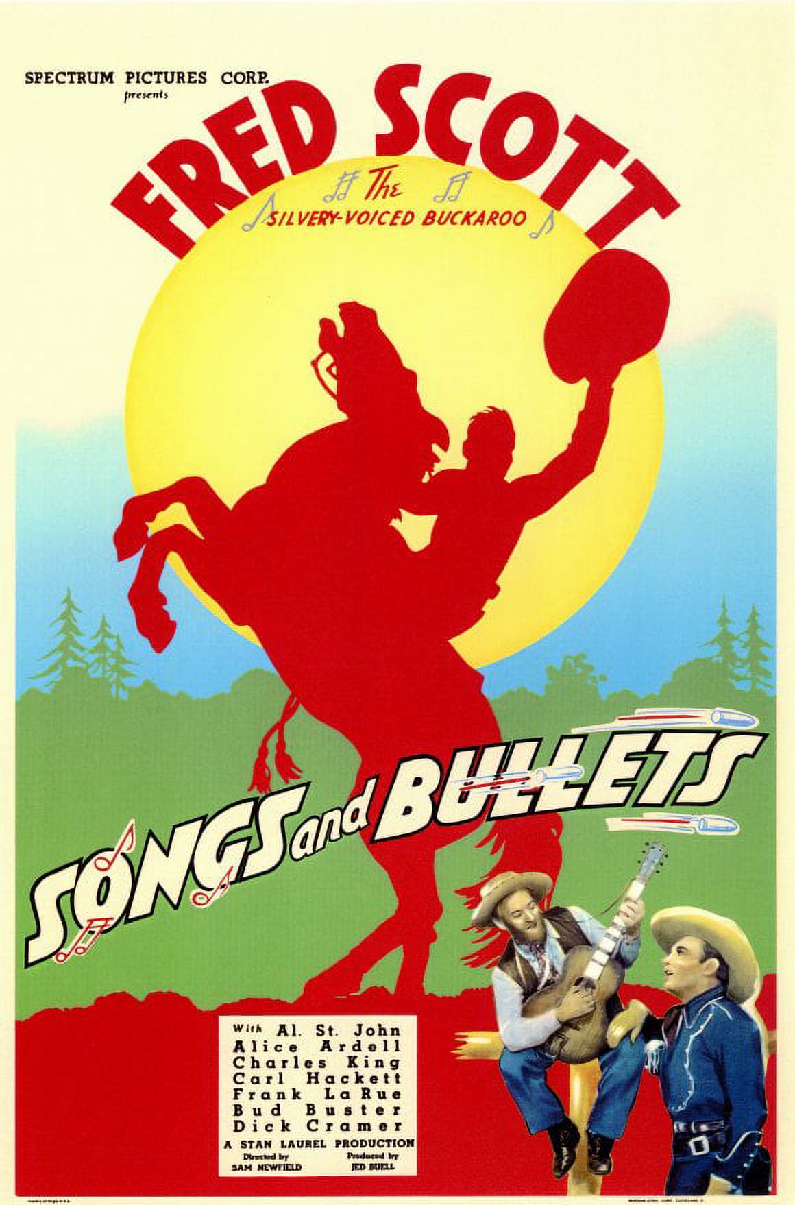 Songs and Bullets - movie POSTER (Style A) (11" x 17") (1938) - Walmart.com
