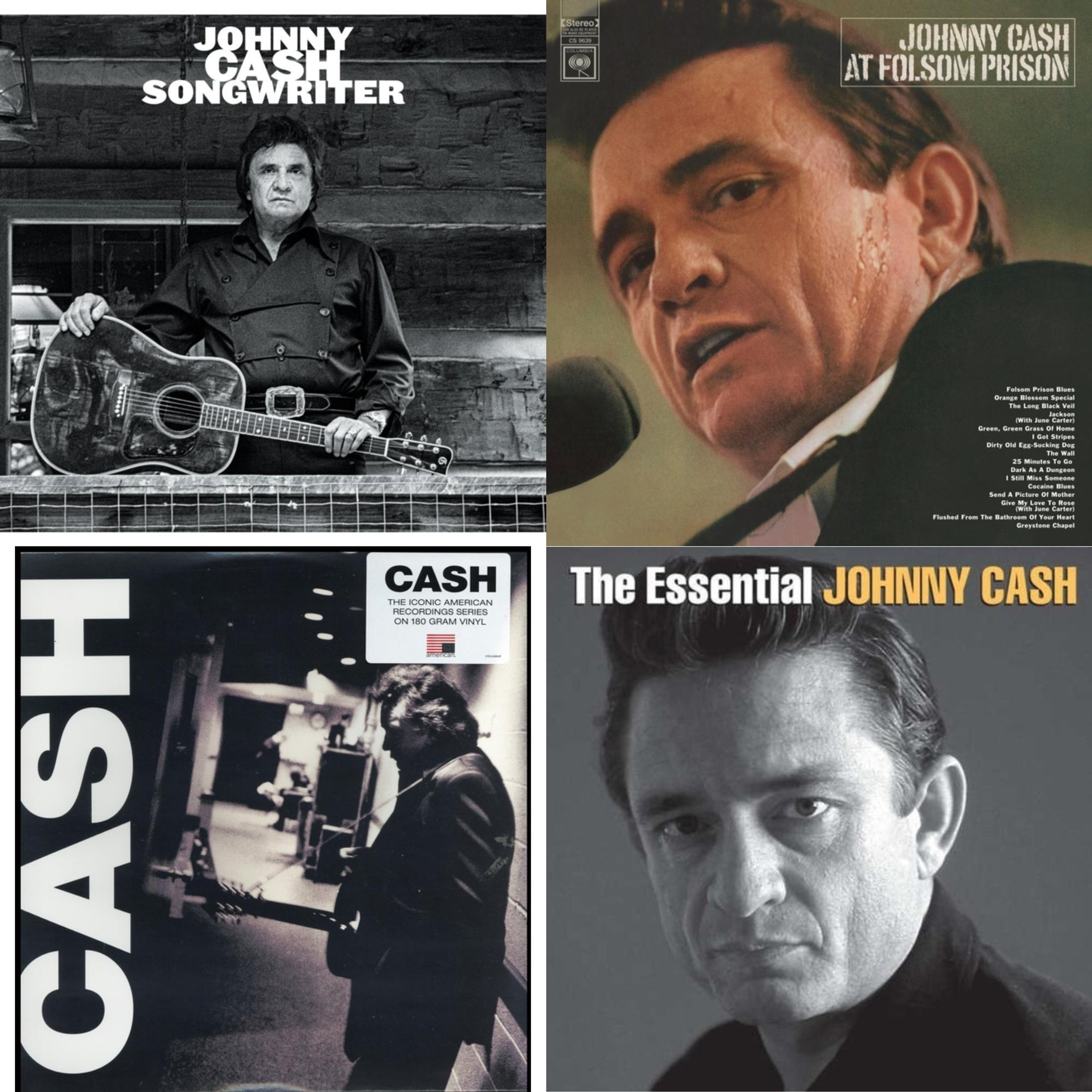 Songwriter & At Folsom Prison & American Iii: Soitary Man & Essential ...