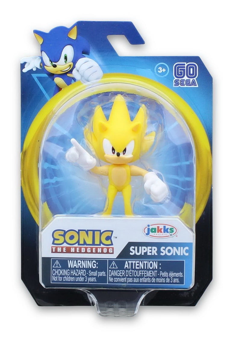 Sonic The Hedgehog 2020 Wave 2 Modern Super Sonic Mini Figure - Walmart.com