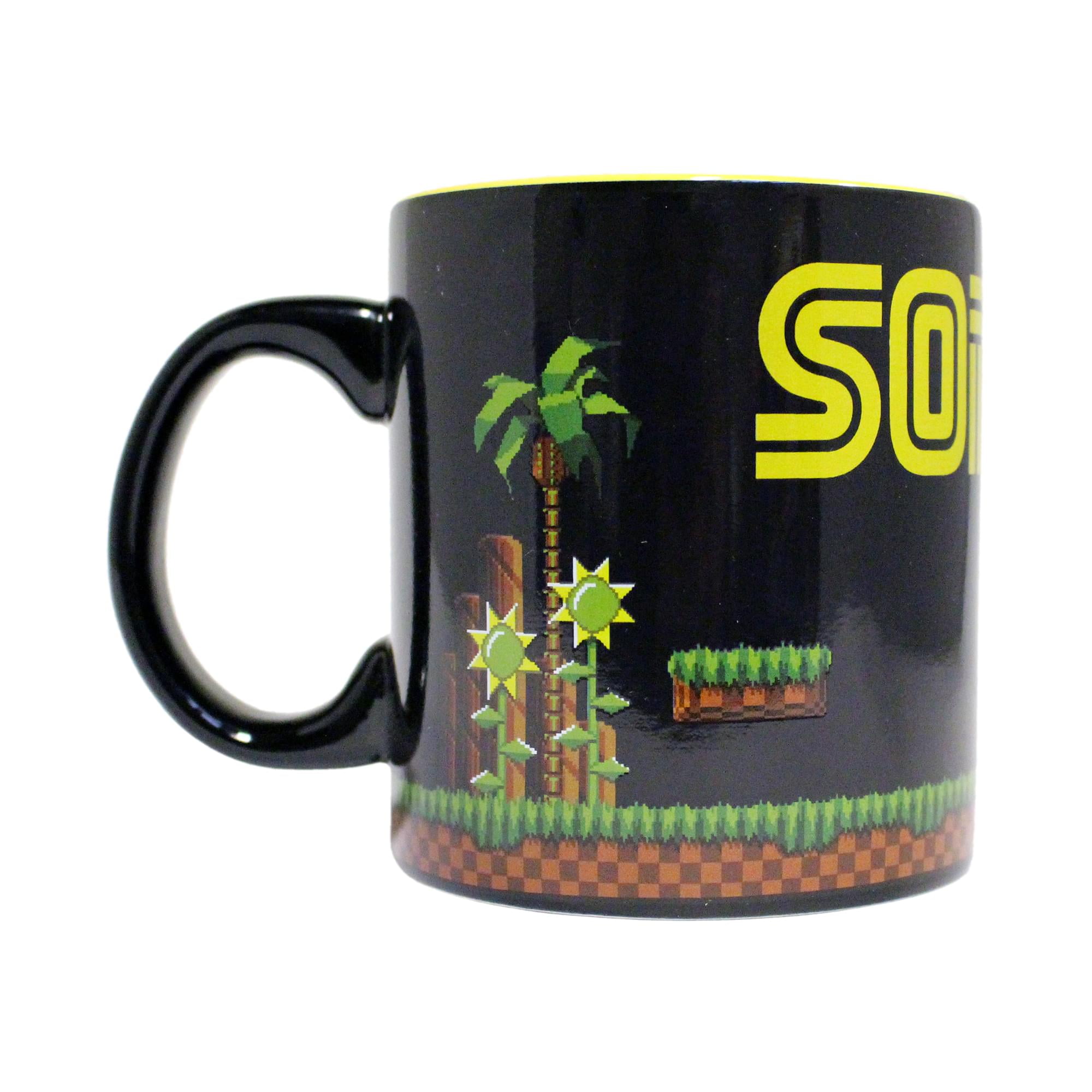 Sonic the Hedgehog Heat-Reveal 20 oz. Ceramic Mug - Walmart.com