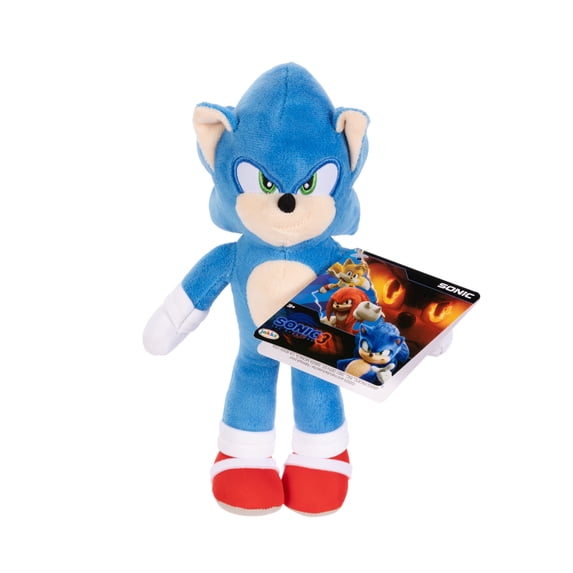 Sonic 3 Movie 9 inch Ultra Soft Basic Stuffed Animal Plush Sonic Figure ...