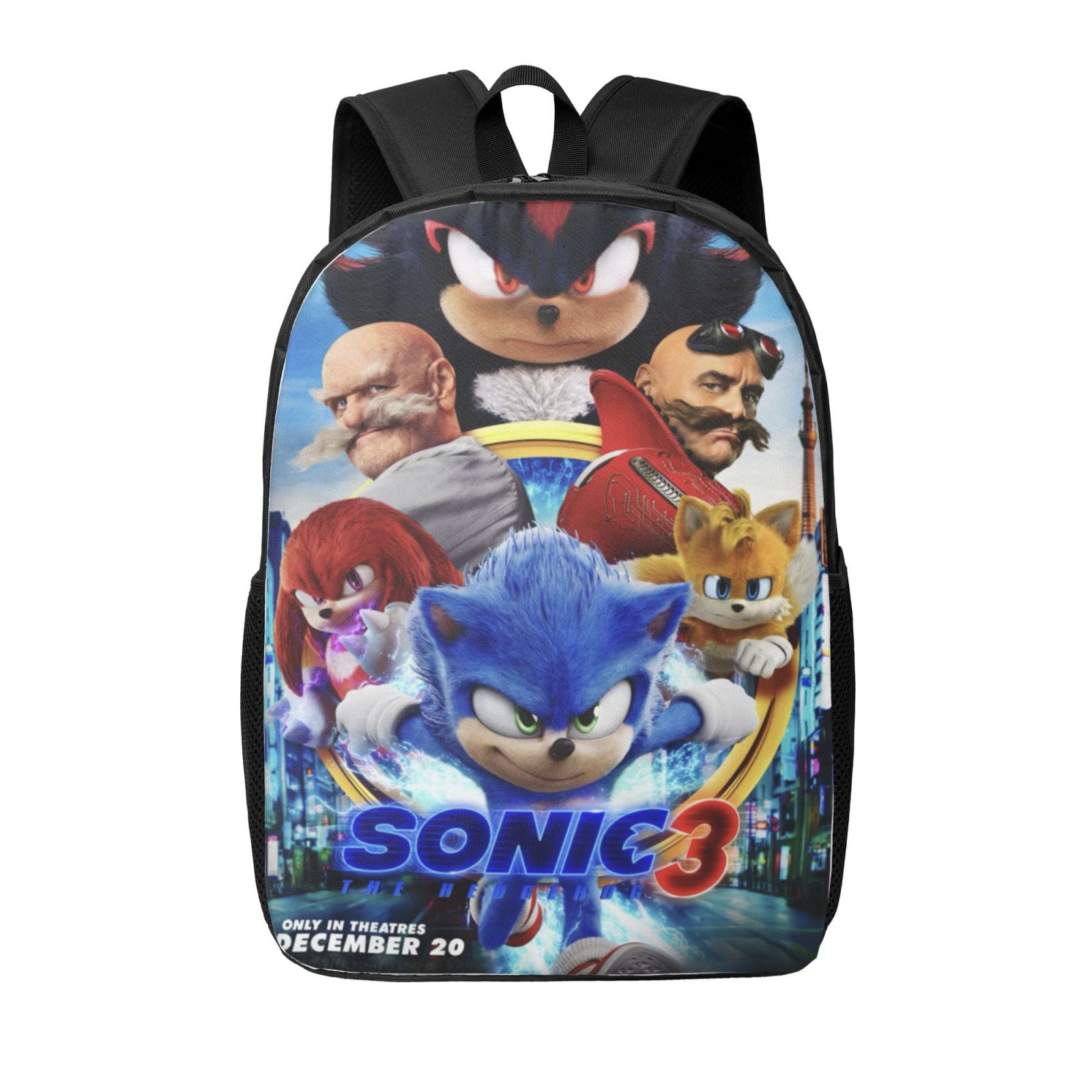 Sonic 3 Tag Backpack Lightweight Laptop Backpack Travel Backpacks For ...