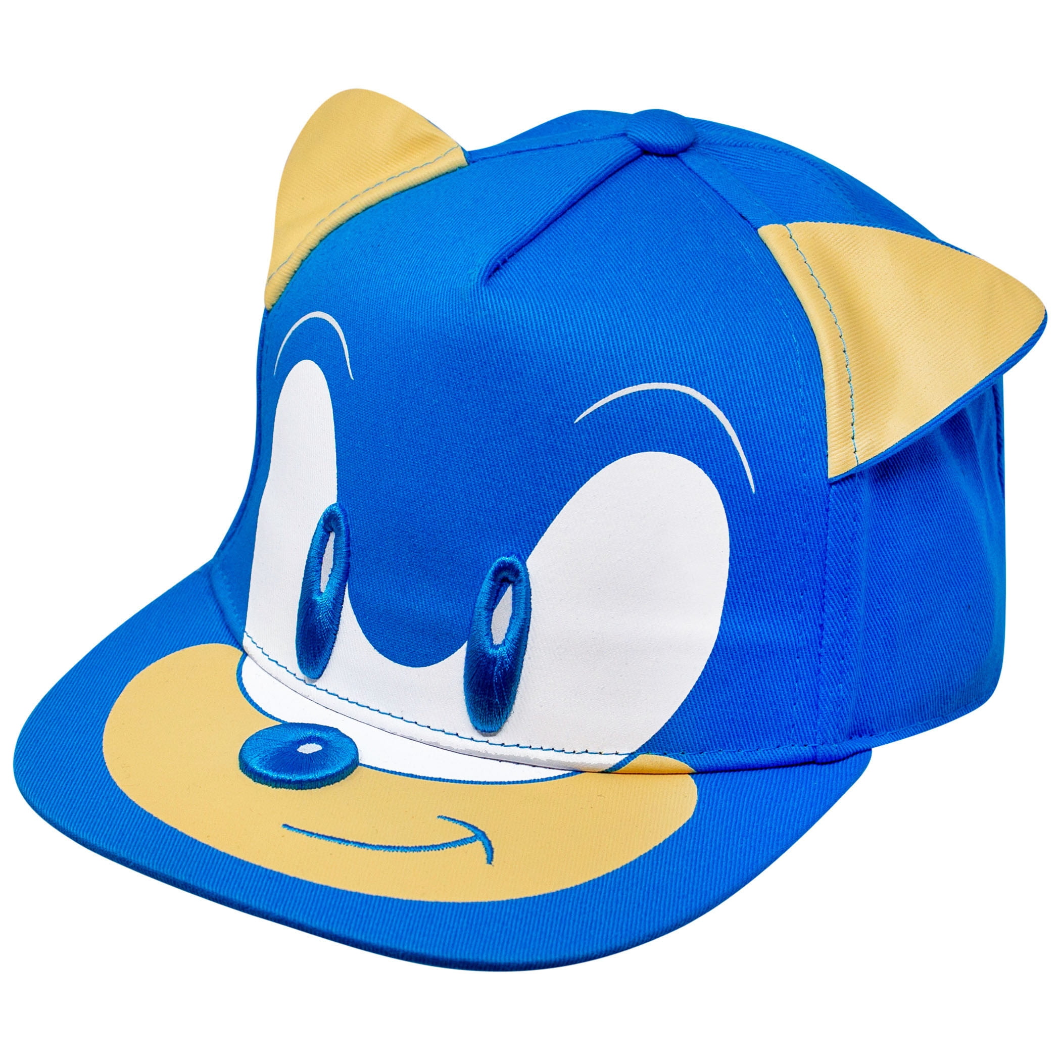 Sonic 802878 Sonic the Hedgehog Big Face Adjustable Kids Hat - Walmart.com