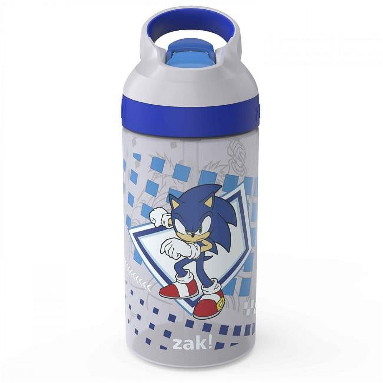 Sonic 874975 16 oz Sonic The Hedgehog Reusable Plastic Water Bottle ...