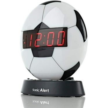 Sonic Alert - Glow Baseball Alarm Clock, Digital Display Alarm Clock ...