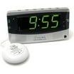 Free Shipping! Sonic Alert - Glow Baseball Alarm Clock, Digital Display ...