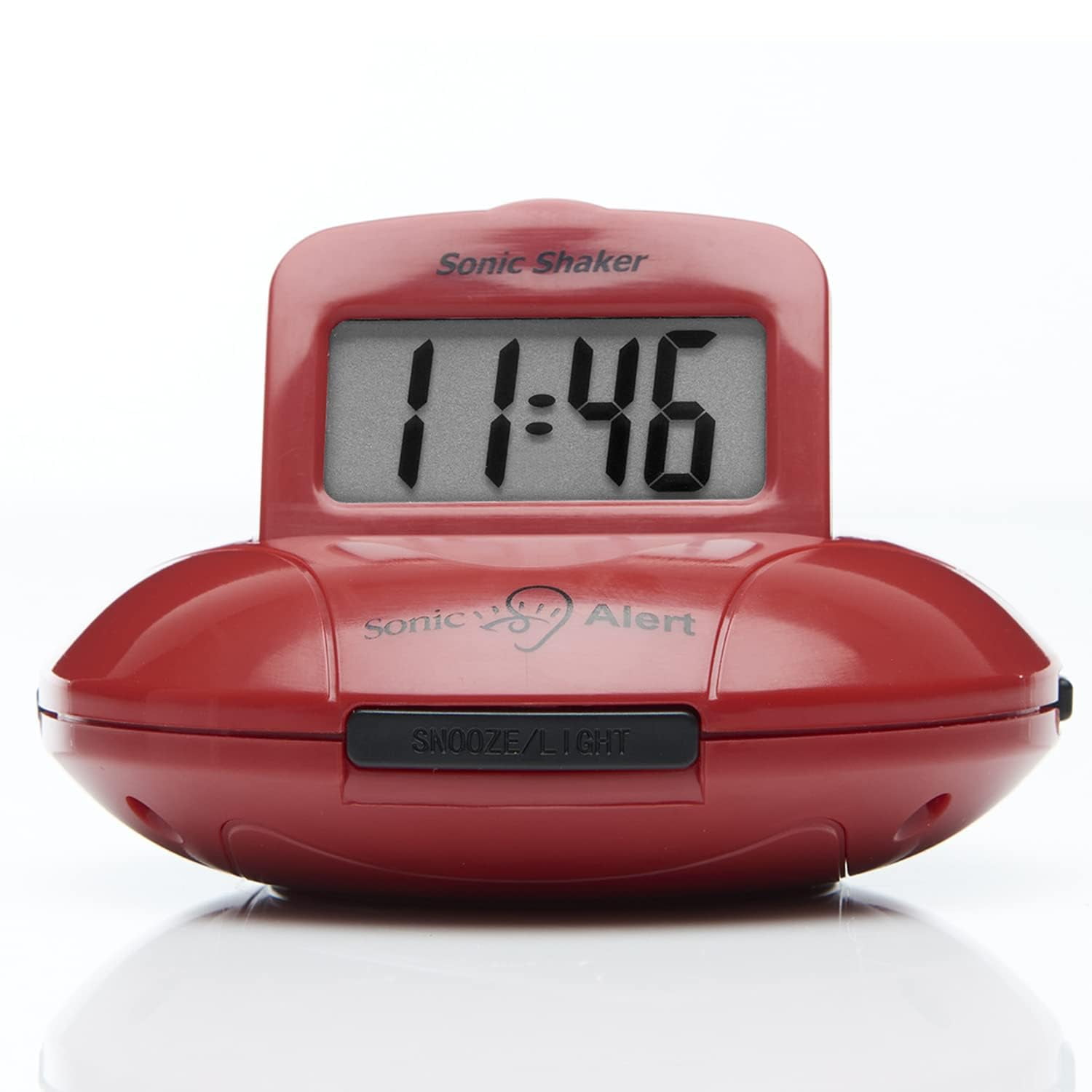 Sonic Alert Vibrating Shaker Super Loud Digital Alarm Clock for Heavy ...