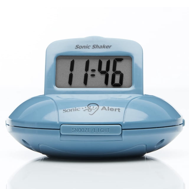 Sonic Alert - Bed Vibrating Sound Wake Alarm Clock for Heavy Sleepers ...