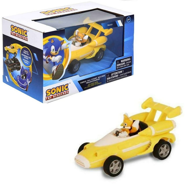 Sonic All Stars Racing TAILS Transformed Plus Sticker Set - Walmart.com