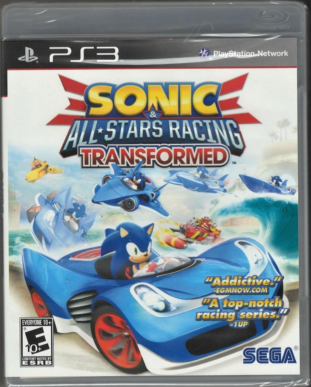 Sonic & All-Stars Racing Transformed PS3 (Brand New Factory Sealed US ...