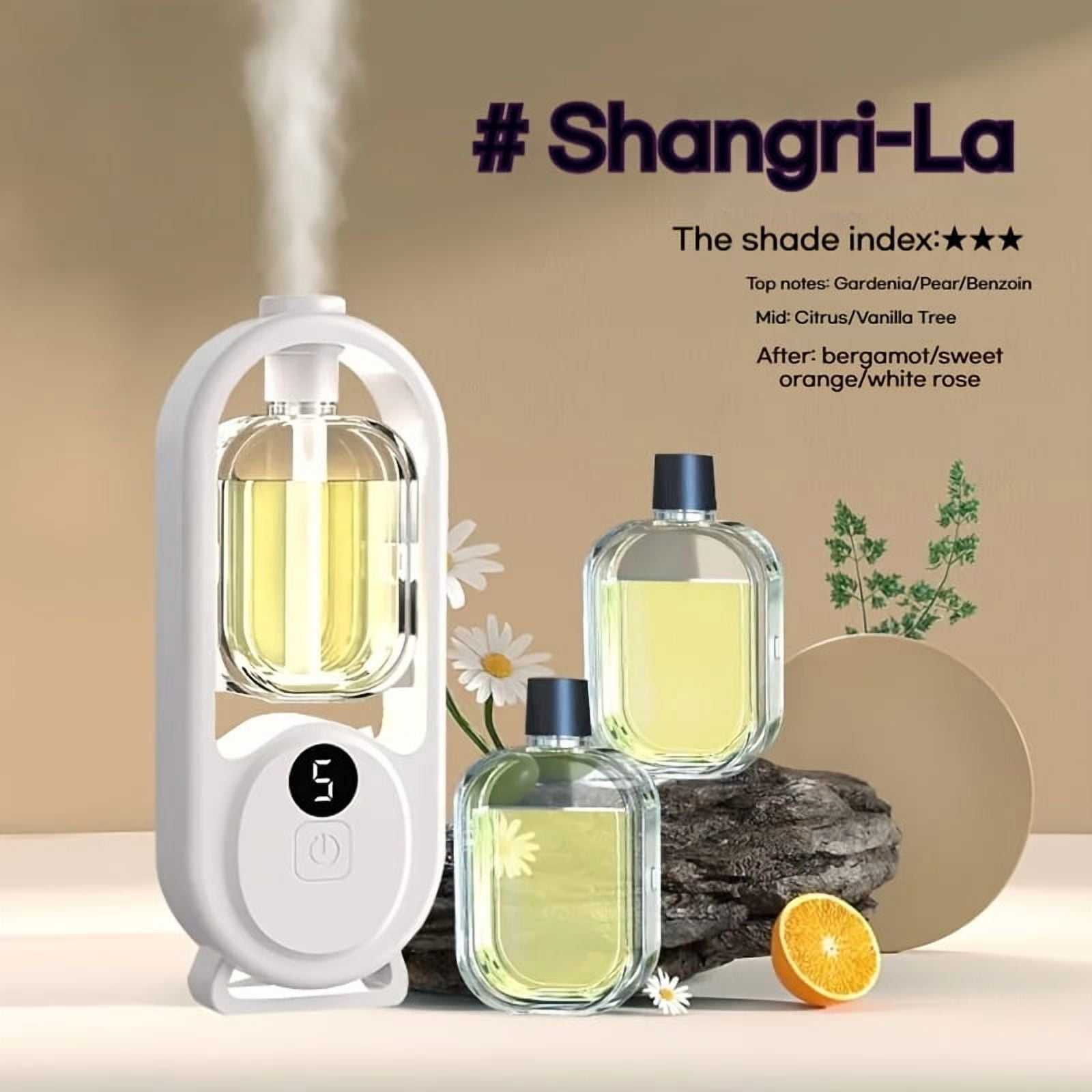Sonic Aromatherapy Humidifier with 7-Color LED Light - USB Essential ...