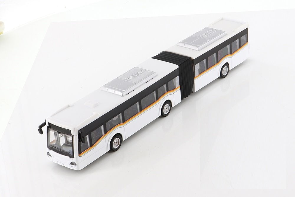 Showcasts Sonic Articulated Bus, Diecast Model Toy with Lights, Sounds ...