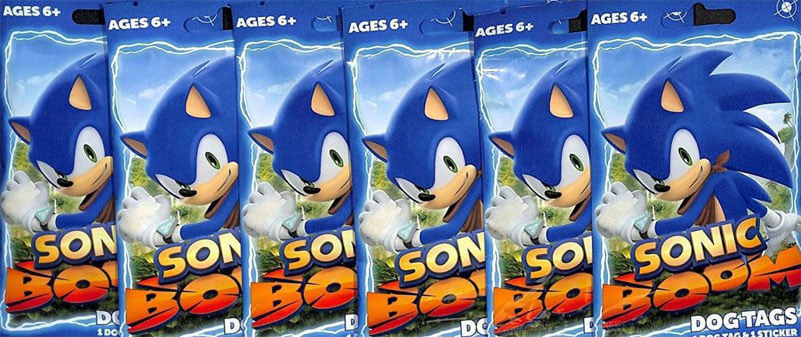 Sonic Boom Dog Tags Mystery Pack [LOT OF 6 ] - Walmart.com