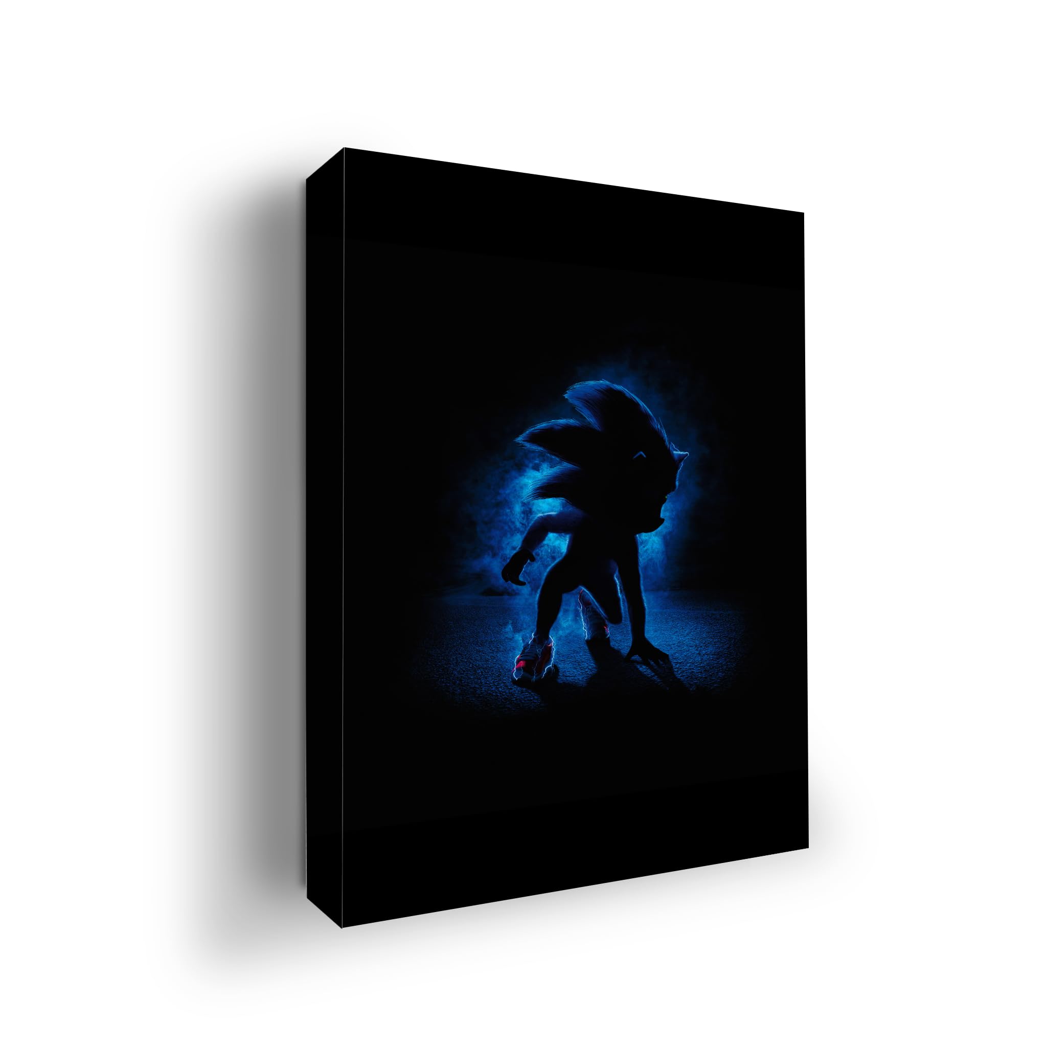 Sonic Canvas Wall Art by Mavis Print- 12x16 inches Video Game Wall ...