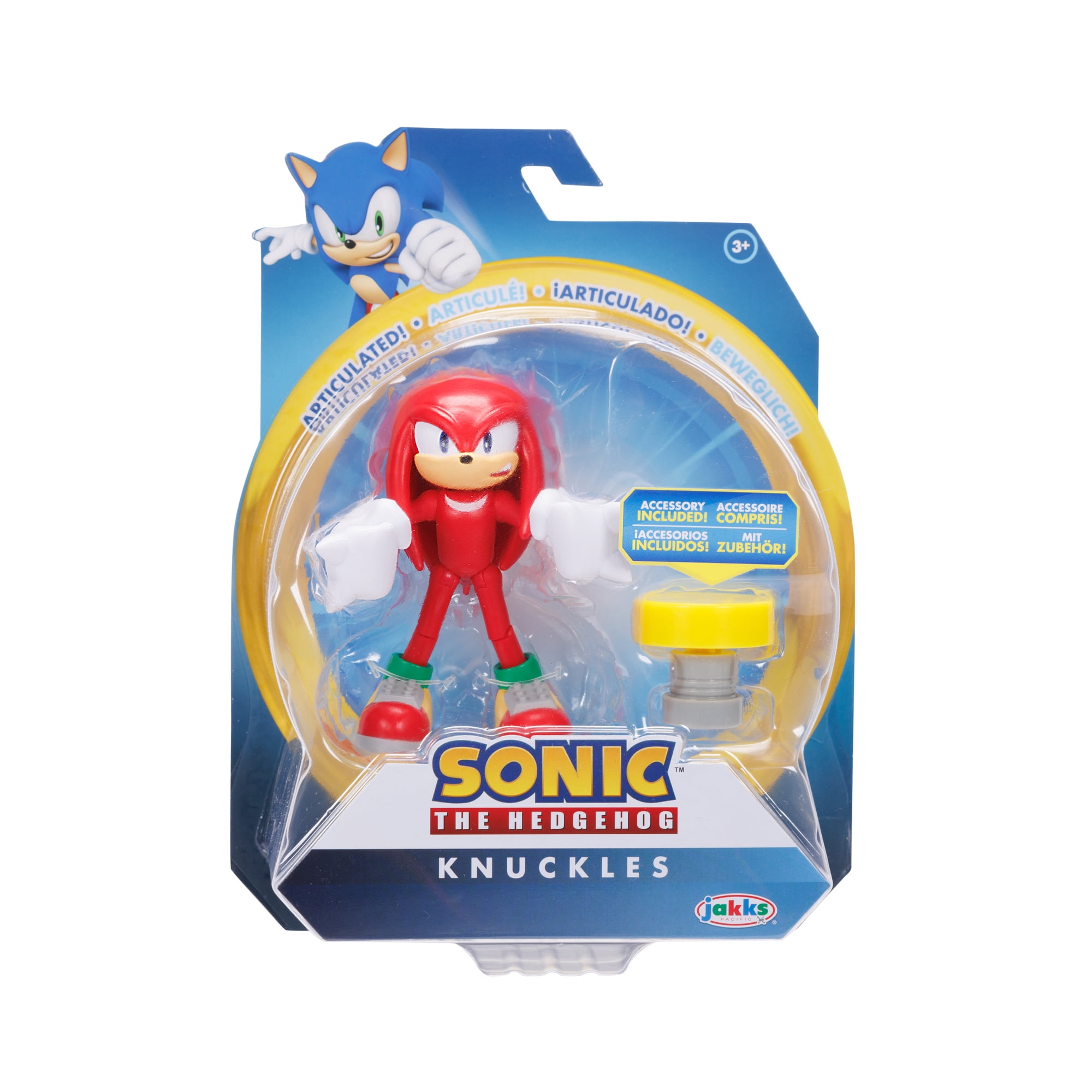 Sonic Collectible Child Action Figure, Plastic White, 0.01 x 1.00 x 0. ...
