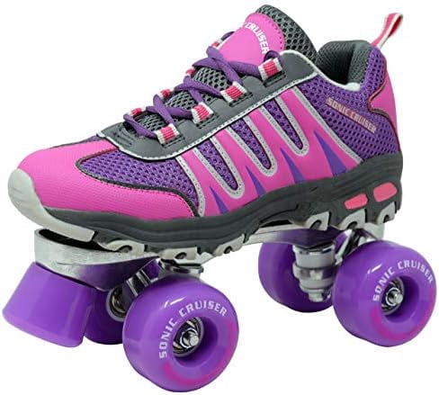 Sonic Cruiser 2.0 Unisex Roller Skates - Sneaker Style Quad Skates for ...