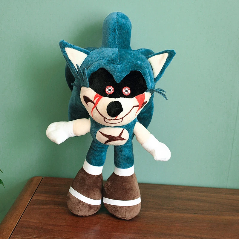 Sonic Doll Play Toy Children's Day Gift 2024 New Sonic Exe Gaming Spirit Dark Home Decoration ...