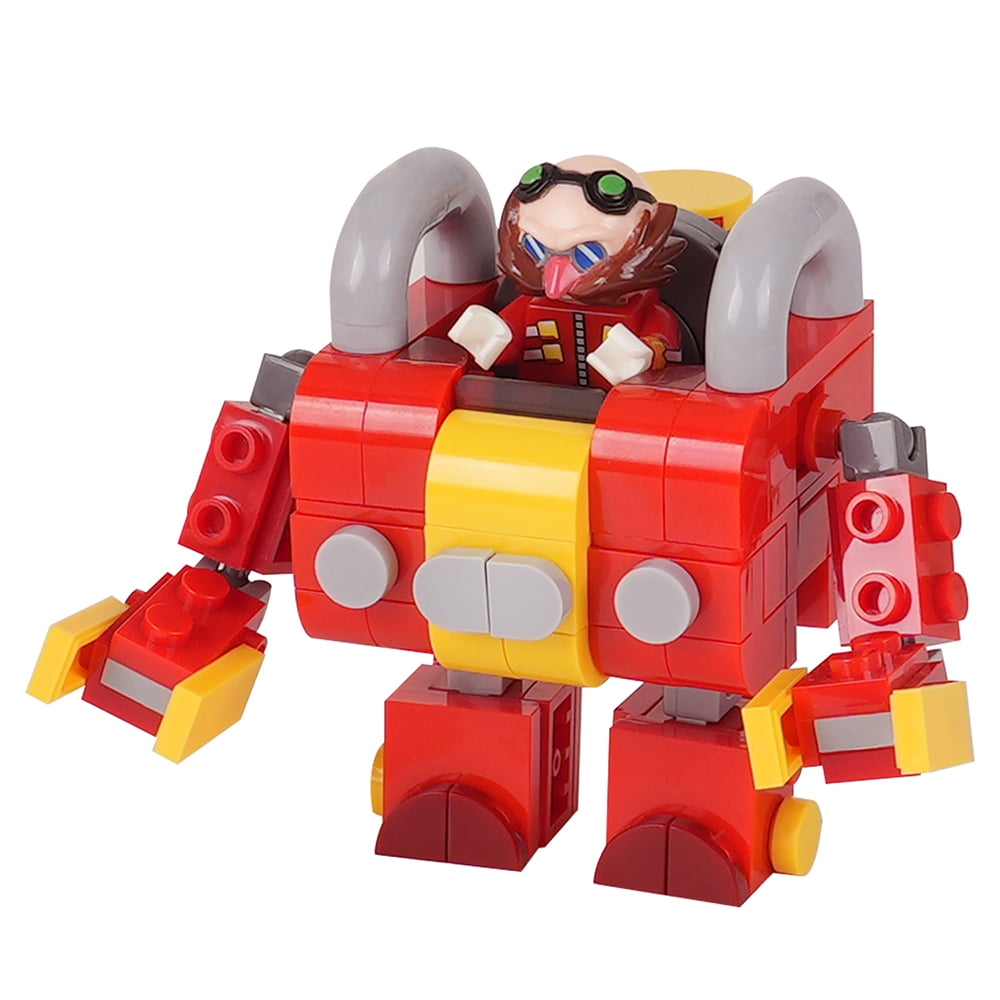 Sonic Egghead Mech Building Block Figure 214 Pcs - Walmart.com