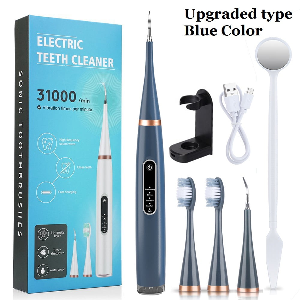 Sonic Electric Teeth Cleaner Dental Teeth Scaler Tooth Calculus Removal ...