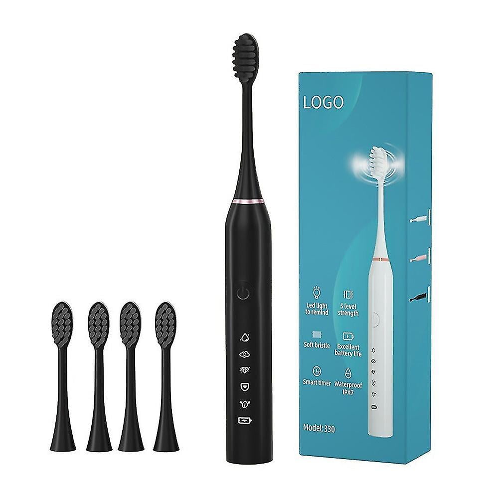 Sonic Electric Toothbrush Adult Usb Rechargeable 6 Mode Brushing Teeth ...