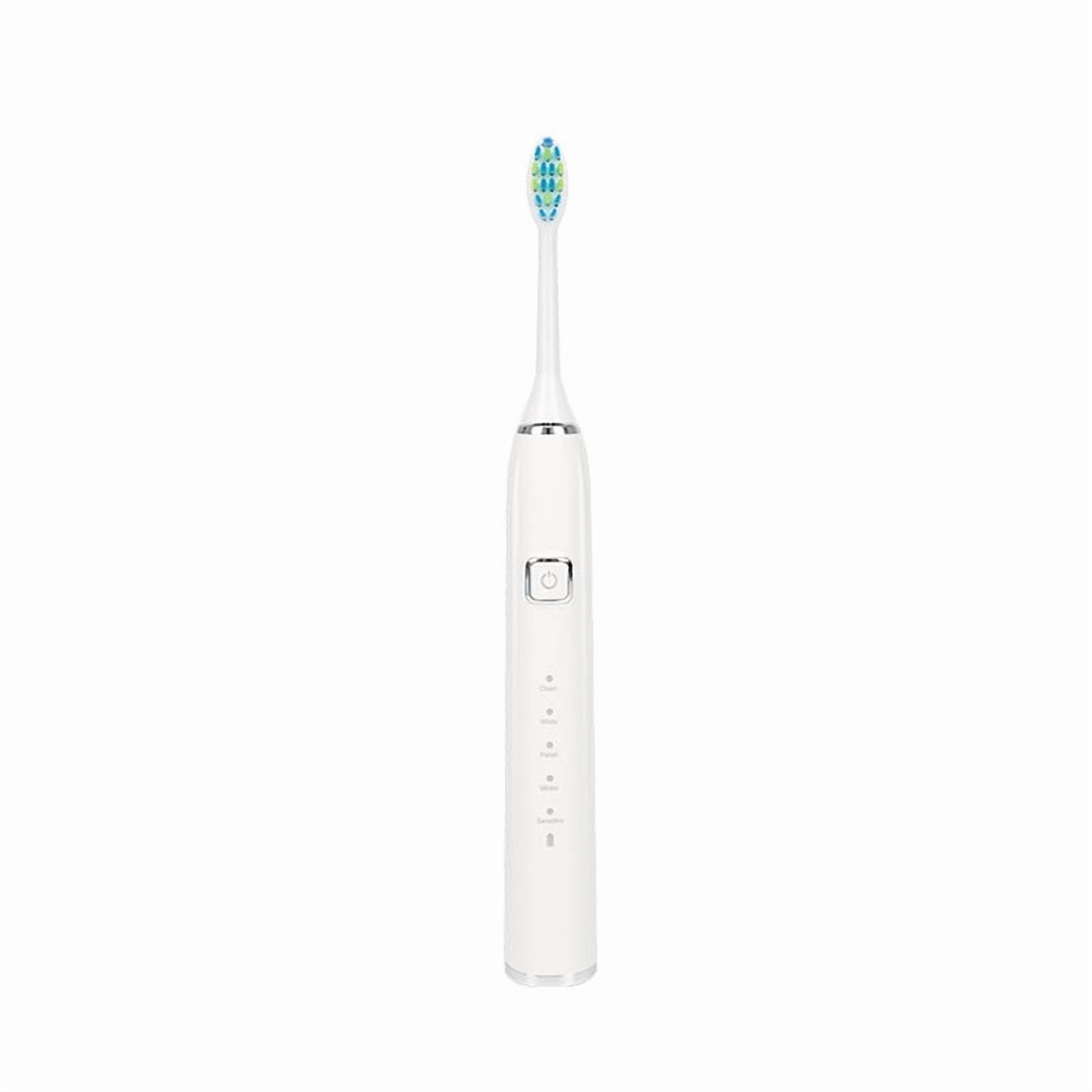Sonic Electric Toothbrush for Adults and Kids with Travel Case and 6 ...