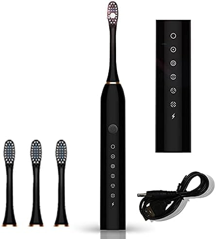 Sonic Electric Toothbrush Rechargeable Ideal for Adults Children, 6 ...
