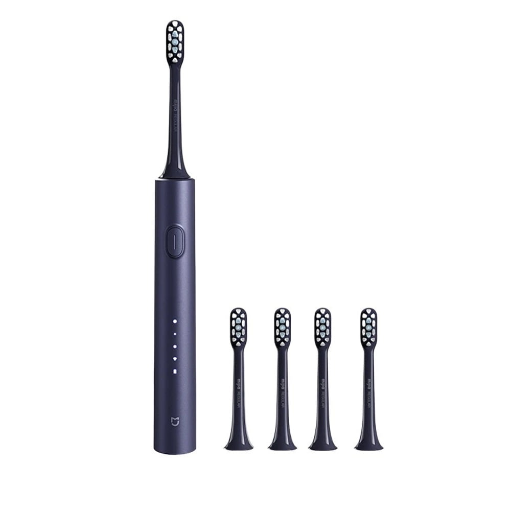 Sonic Electric Toothbrush T302 3colors 4 Brush Heads IPX8 Water Proof ...