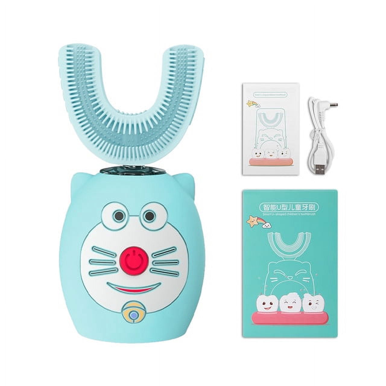 Sonic Child Electric Toothbrush Silicone Children's 360 Degrees ...
