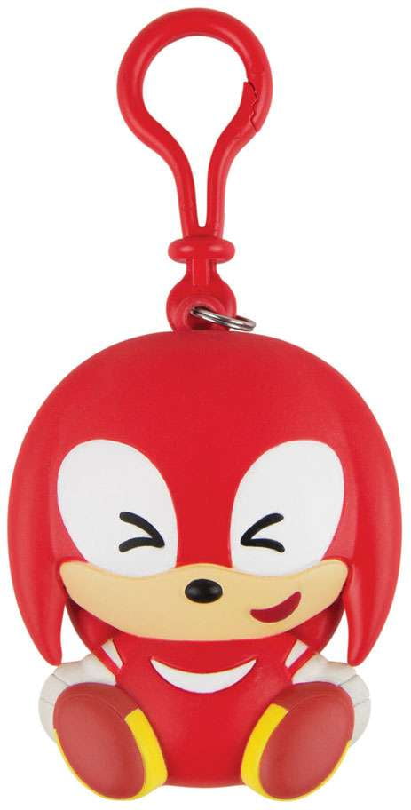 Sonic The Hedgehog Emoji Cute Knuckles Clip On Figure - Walmart.com