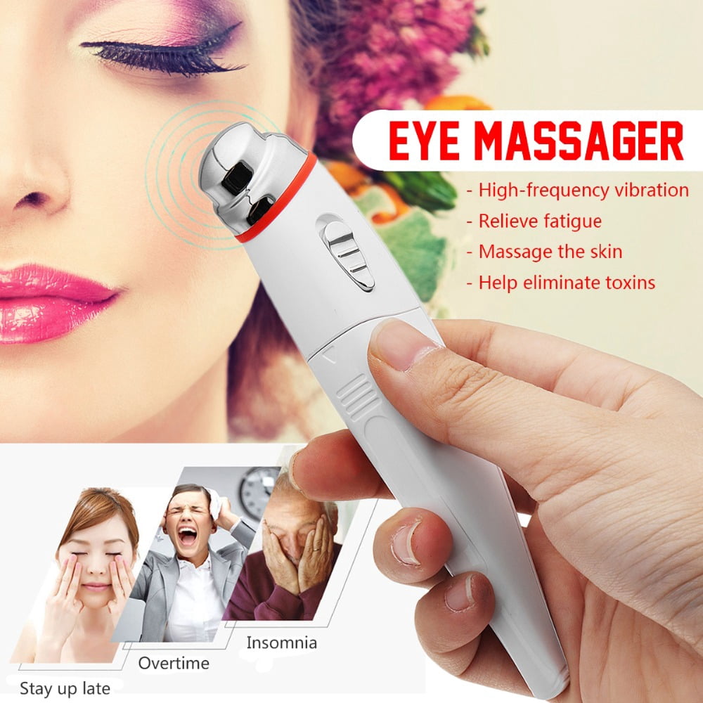 Sonic Eye Massager Wand Anti-aging Eliminating Wrinkles Dark Circle ...