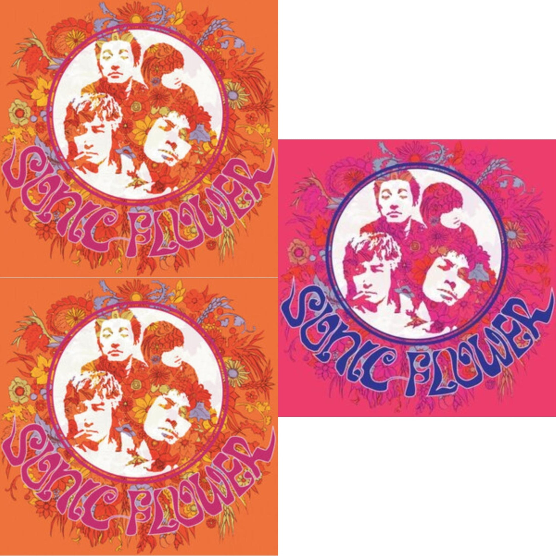 Sonic Flower & Sonic Flower (Fuchsia LP Vinyl) & Sonic Flower ...