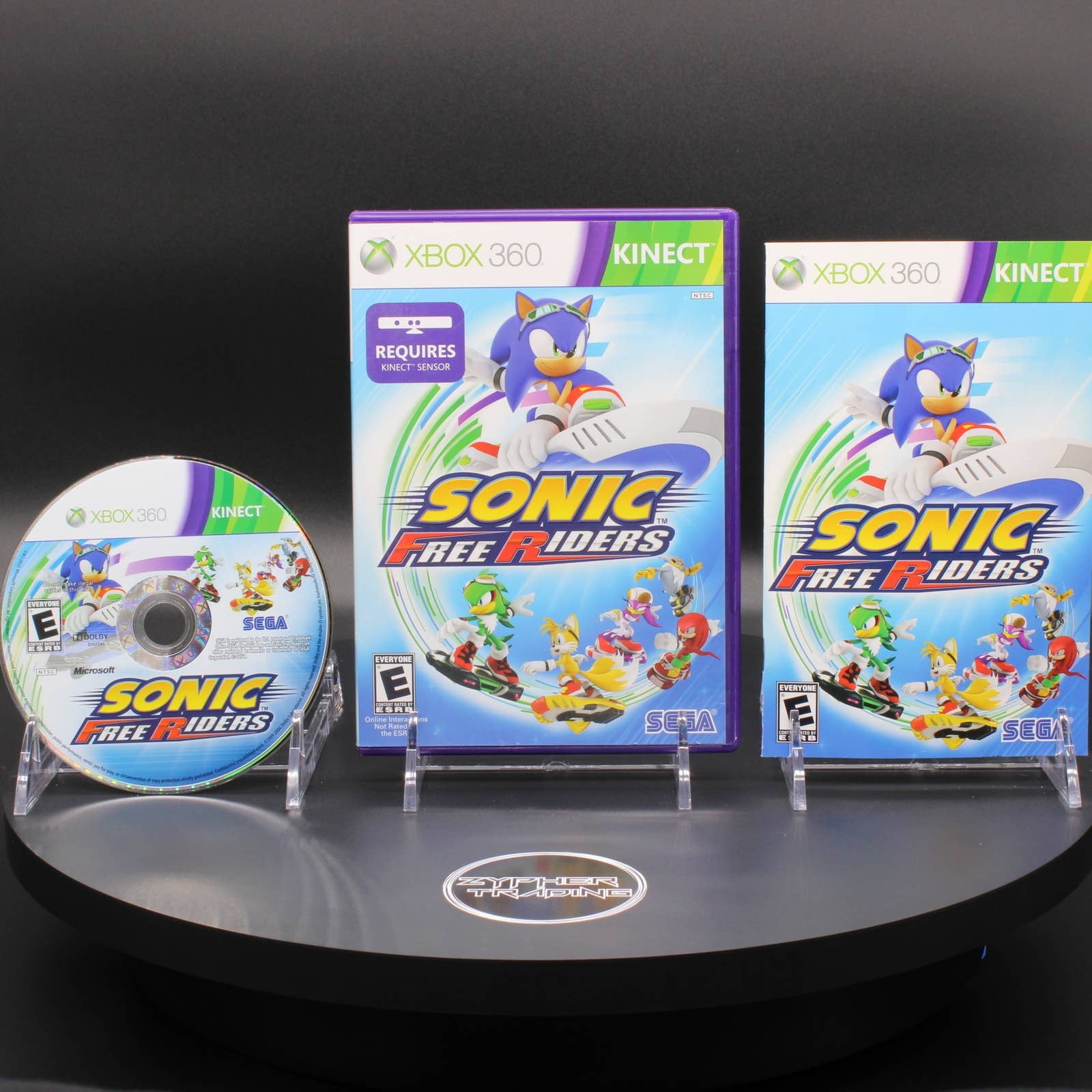 Restored Sonic Free Riders [Kinect] Microsoft Xbox 360 2010 ...