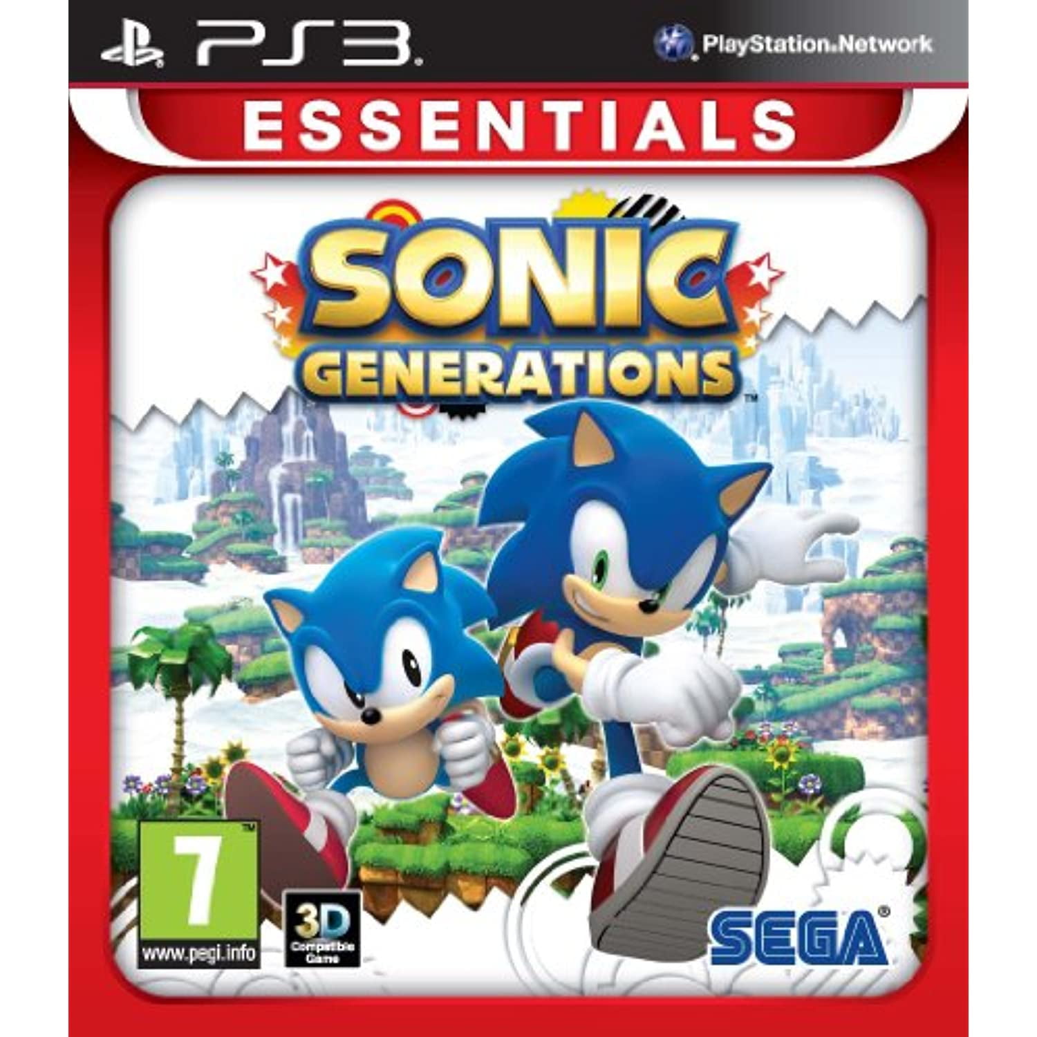 Sega Sonic Generations: Essentials Video Game for PlayStation PS3 - Walmart.com