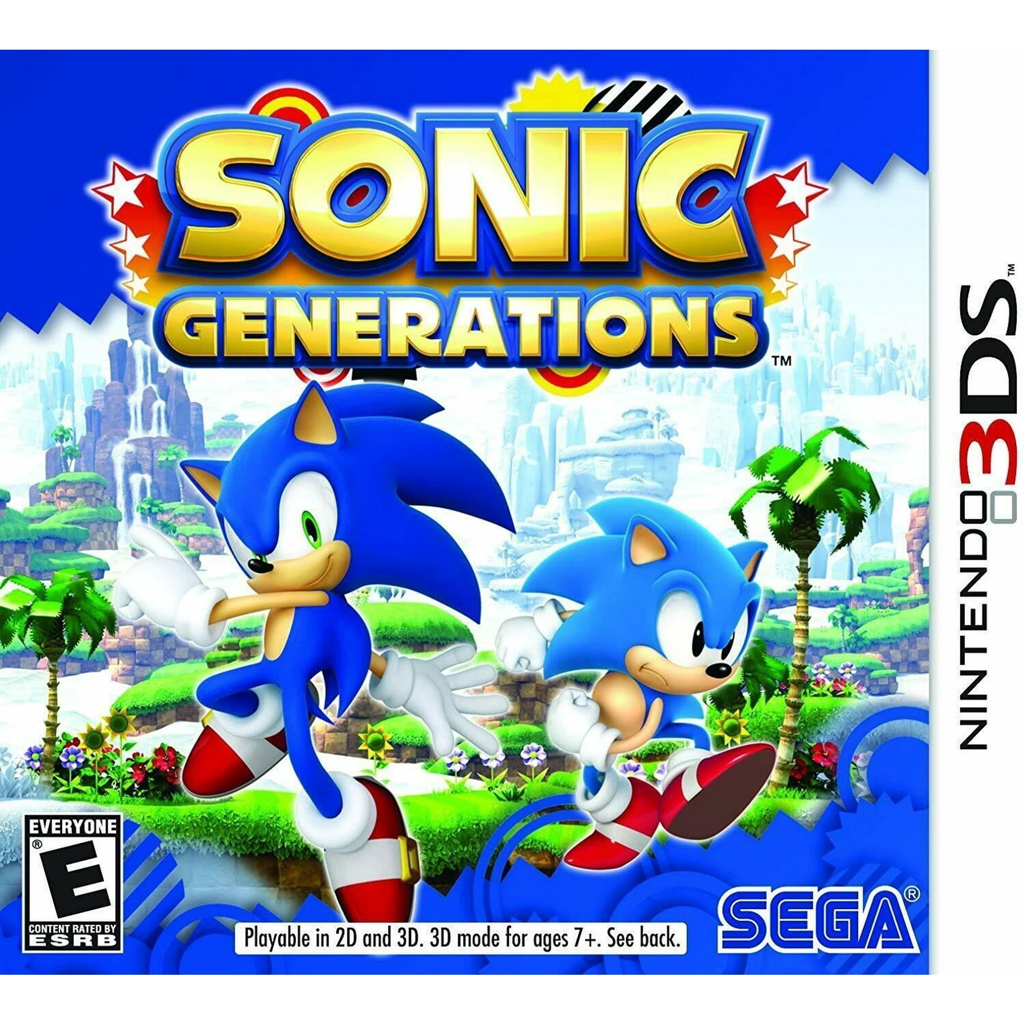 Sonic Generations - Nintendo 3DS [2DS SEGA Arcade Dash] Brand NEW ...