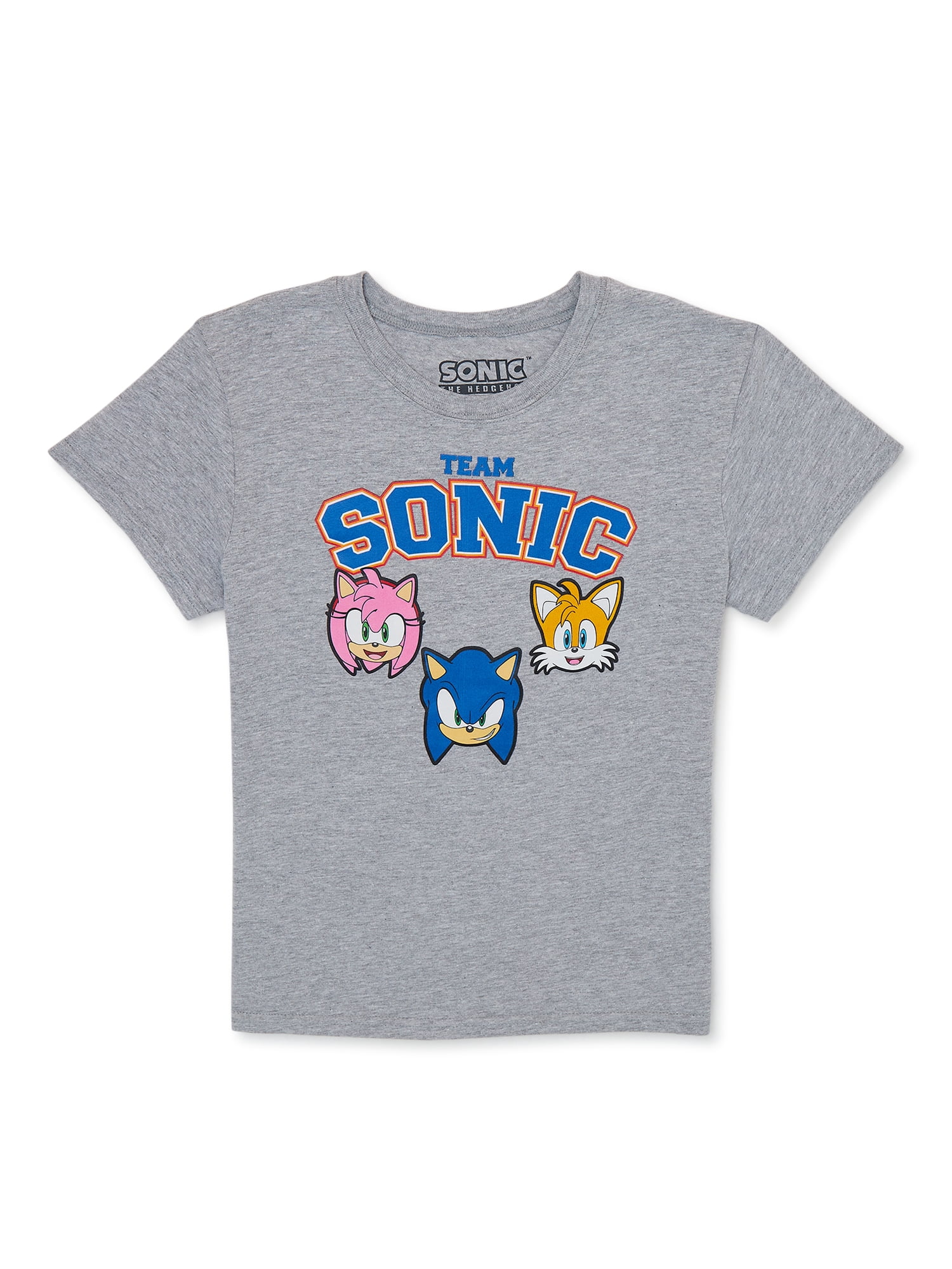 Sonic Girls' Short Sleeve Graphic Tee, Sizes XS – XL - Walmart.com