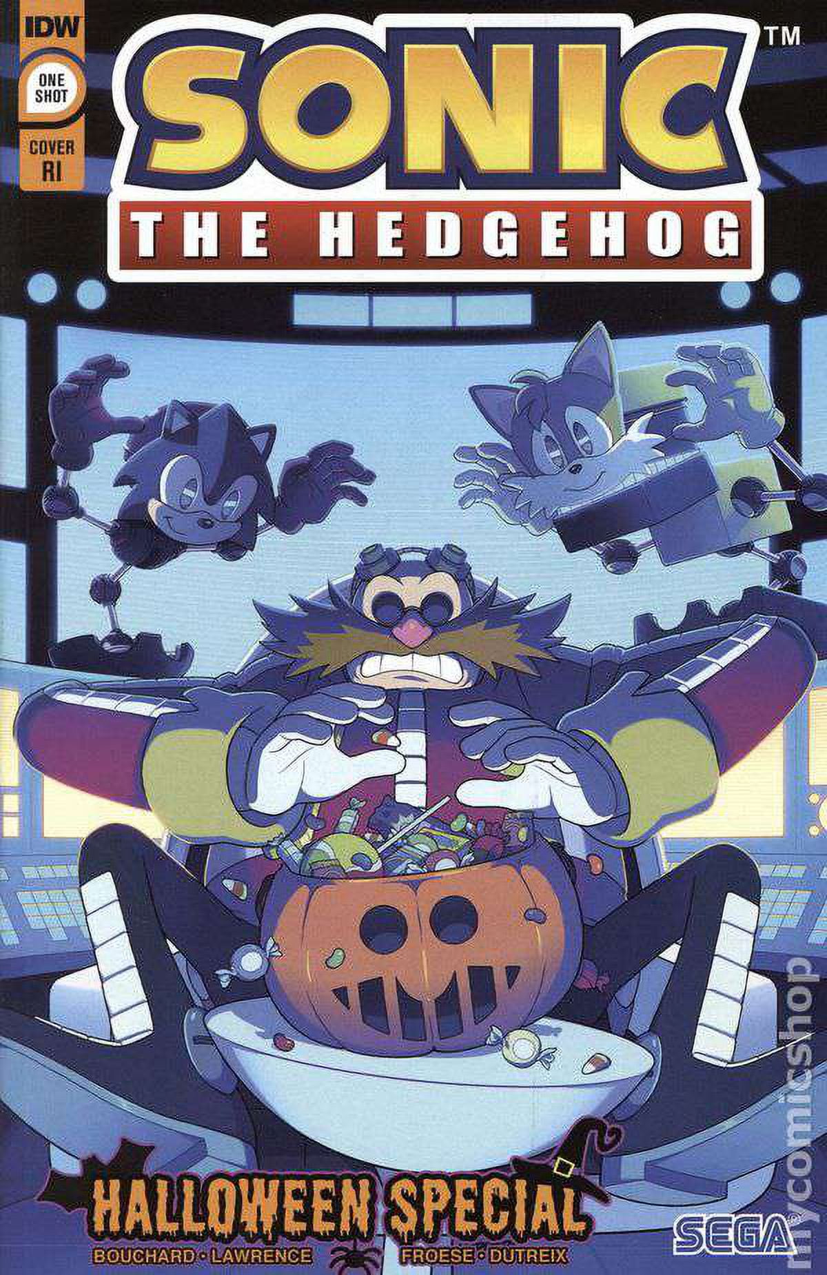Sonic Hedgehog Halloween Special #1D (1:25 Peppers Variant) - Walmart.com