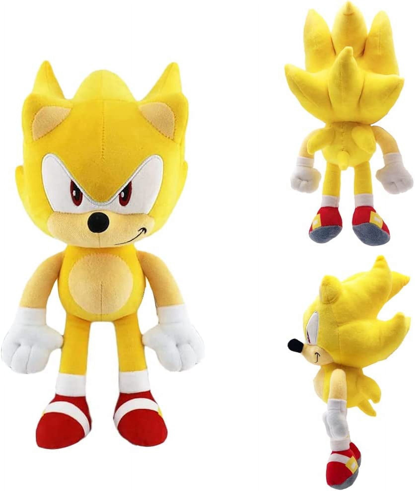 Sonic the Hedgehog Plush Toy Knuckles, Tails ,Super Sonic ,Shadow ...