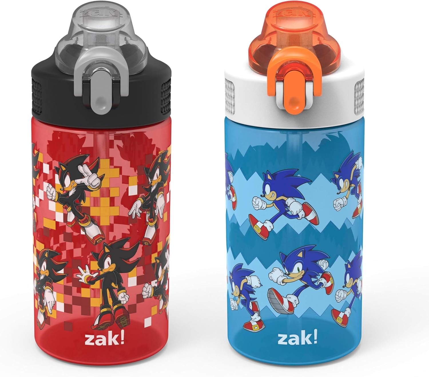 Sonic the Hedgehog Sage Kids Water Bottle For School or Travel, 16oz ...