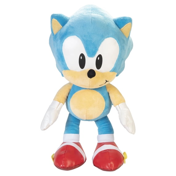 Sonic, Jumbo Plush Sonic, 18 inch, Soft Collectible Toy - Walmart.com