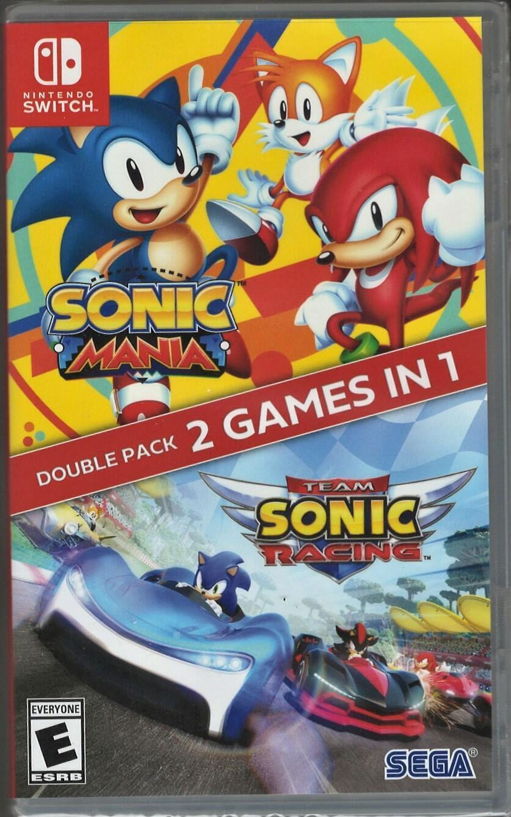 Sonic Mania + Team Sonic Racing Double Pack - NSW (Brand New Factory ...