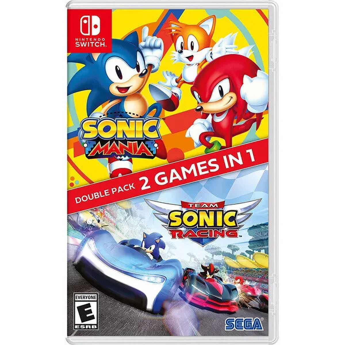Sonic Mania + Team Sonic Racing Double Pack (Nintendo Switch) Brand New ...